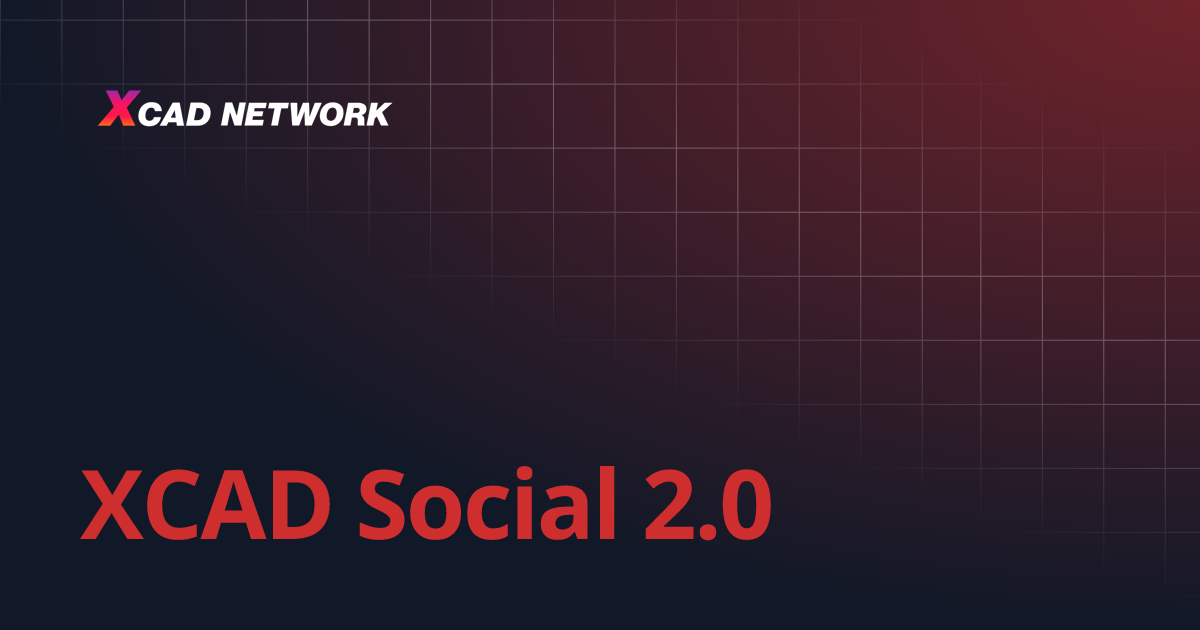 XCAD Social 2.0 | XCAD Network Public Documentation