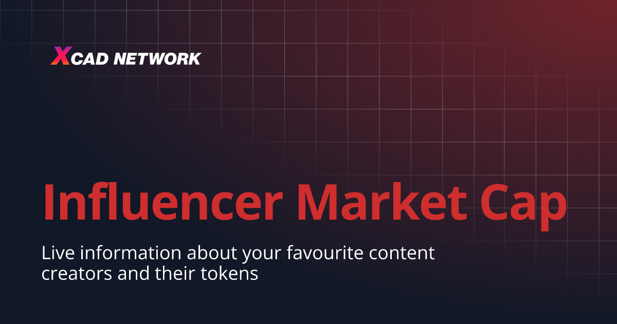 Influencer Market Cap | XCAD Network Public Documentation