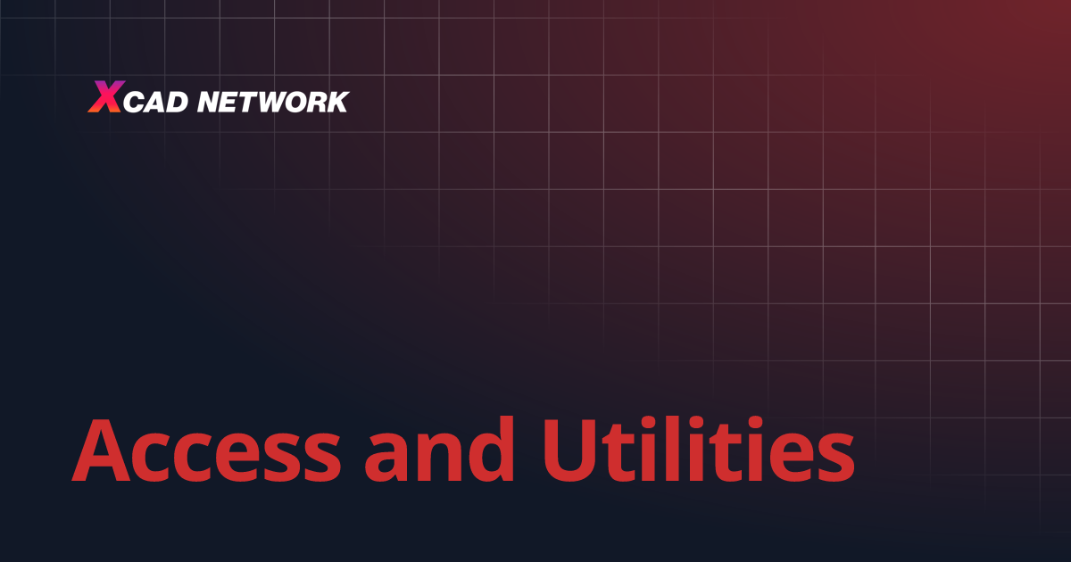 Access and Utilities | XCAD Network Public Documentation